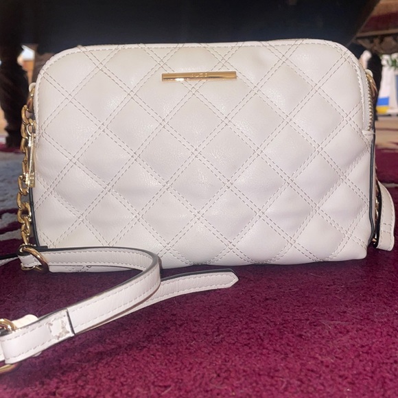 Aldo | Bags | Aldo White Quilted Crossbody Purse | Poshmark